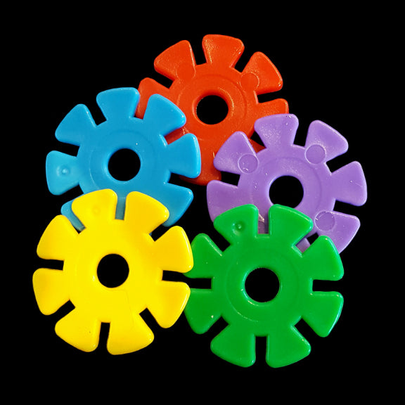 Plastic Daisy Wheels | Bird Toy Parts to Make Parrot Toys