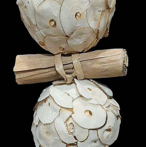 Sola Stack Shreddable Bird Toy with Sola Balls, Banana Leaf Rolls